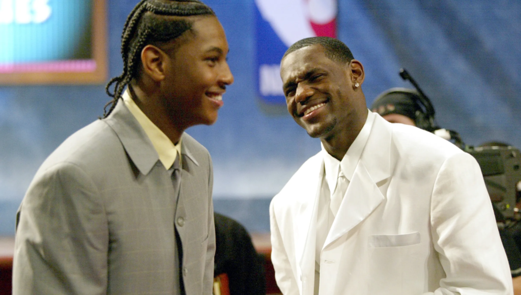 Comparing Carey Mulligan’s Style to Carmelo Anthony’s Iconic Draft Suit ...